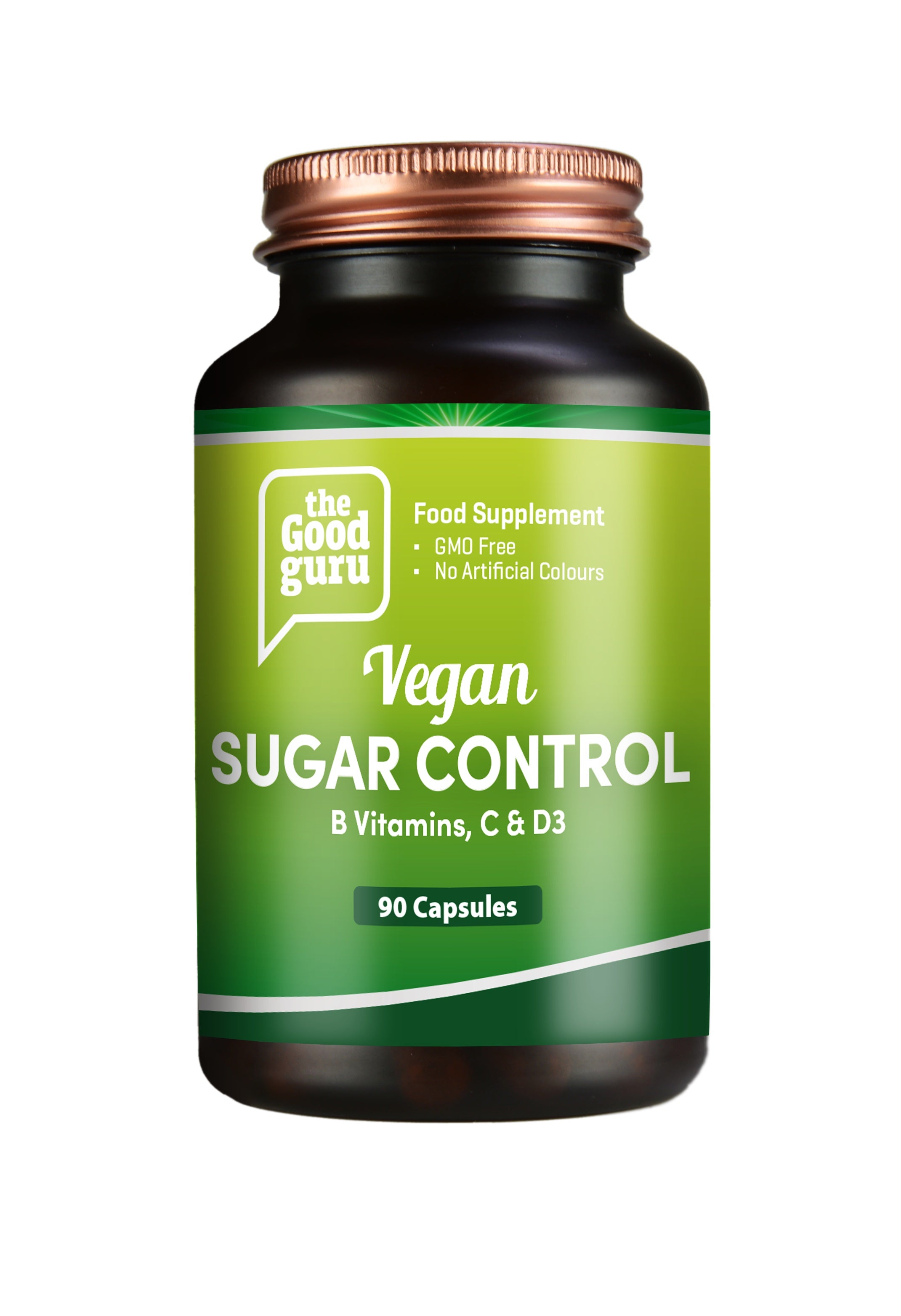 Vegan Vitamin Sugar Control Supplements | The Good Guru