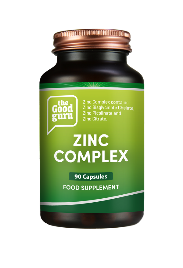 Zinc Complex Capsules Health Supplement | The Good Guru